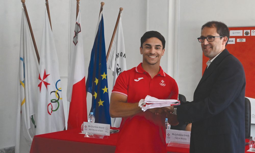 Curmi, Attard flagbearers for Mediterranean Games - SportsDesk