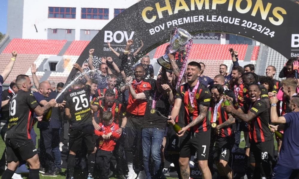 Watch: Ħamrun Spartans crowned as Malta champions for tenth time ...