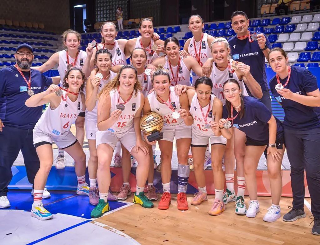 Malta basketball national teams settle for silver at Championship for ...