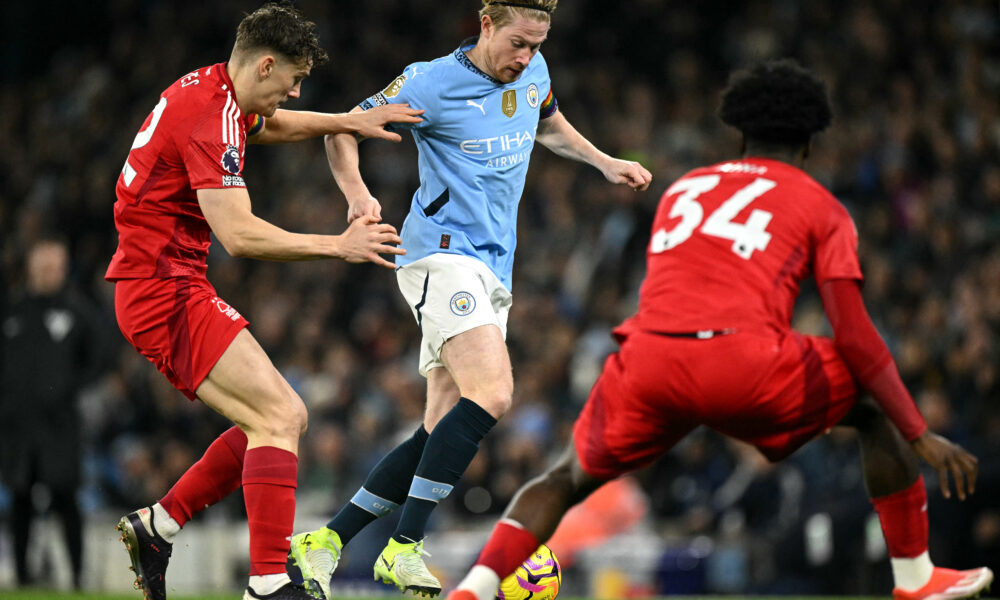 De Bruyne Masterclass Helps Man City End Seven Game Winless Streak