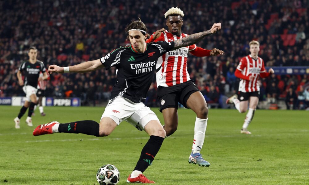 Young Gunners fire rampant Arsenal into Champions League box seat ...