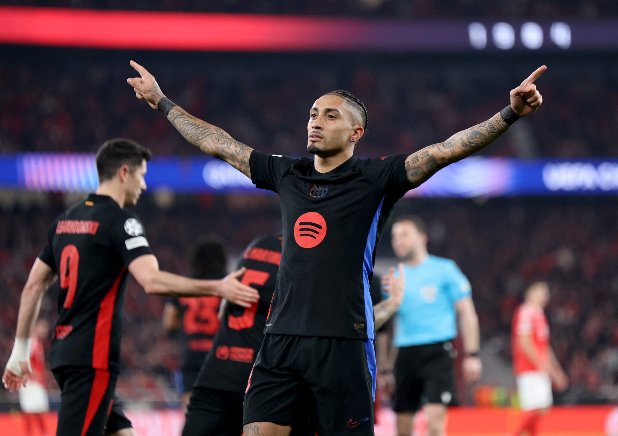 FIFA Best XI ‘a joke’ rages Flick over Raphinha snub