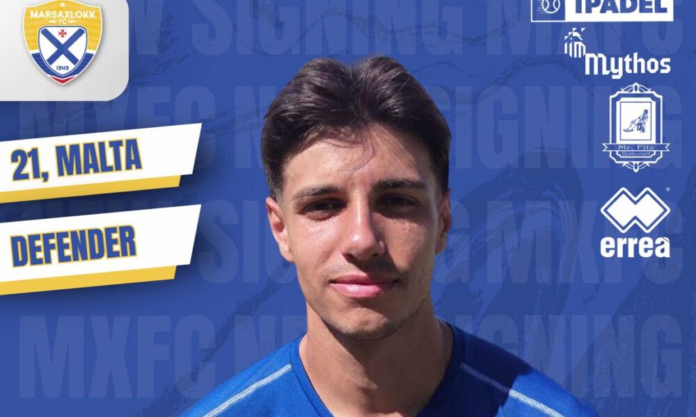 Marsaxlokk sign former Malta U21s defender James Vella
