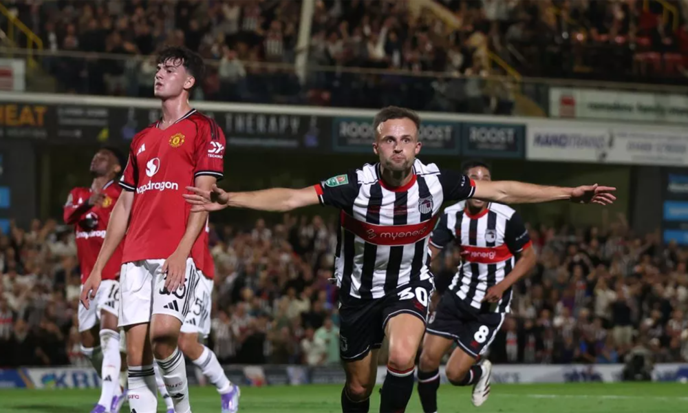 Watch: Man. Utd suffer shock League Cup exit to fourth-tier Grimsby