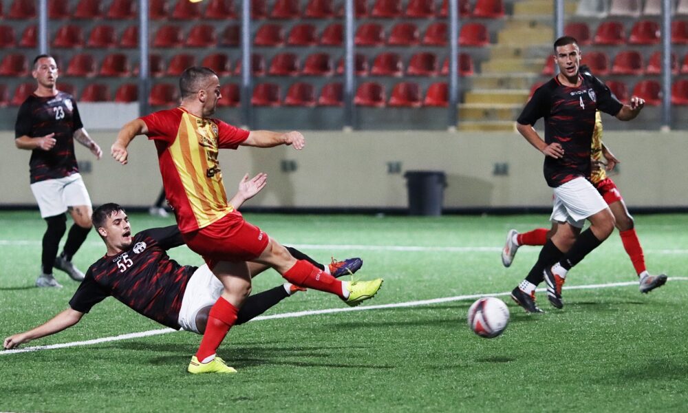 Senglea’s Timmy Thomas scores record-breaking 336th goal of his career