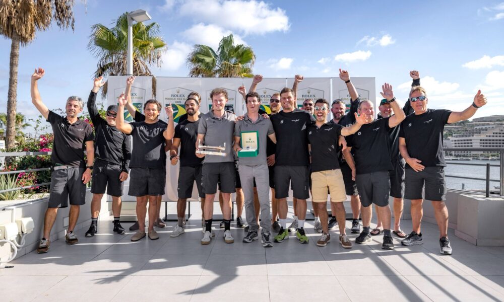 Black Jack trumps pack to take Line Honours at Rolex Middle Sea Race