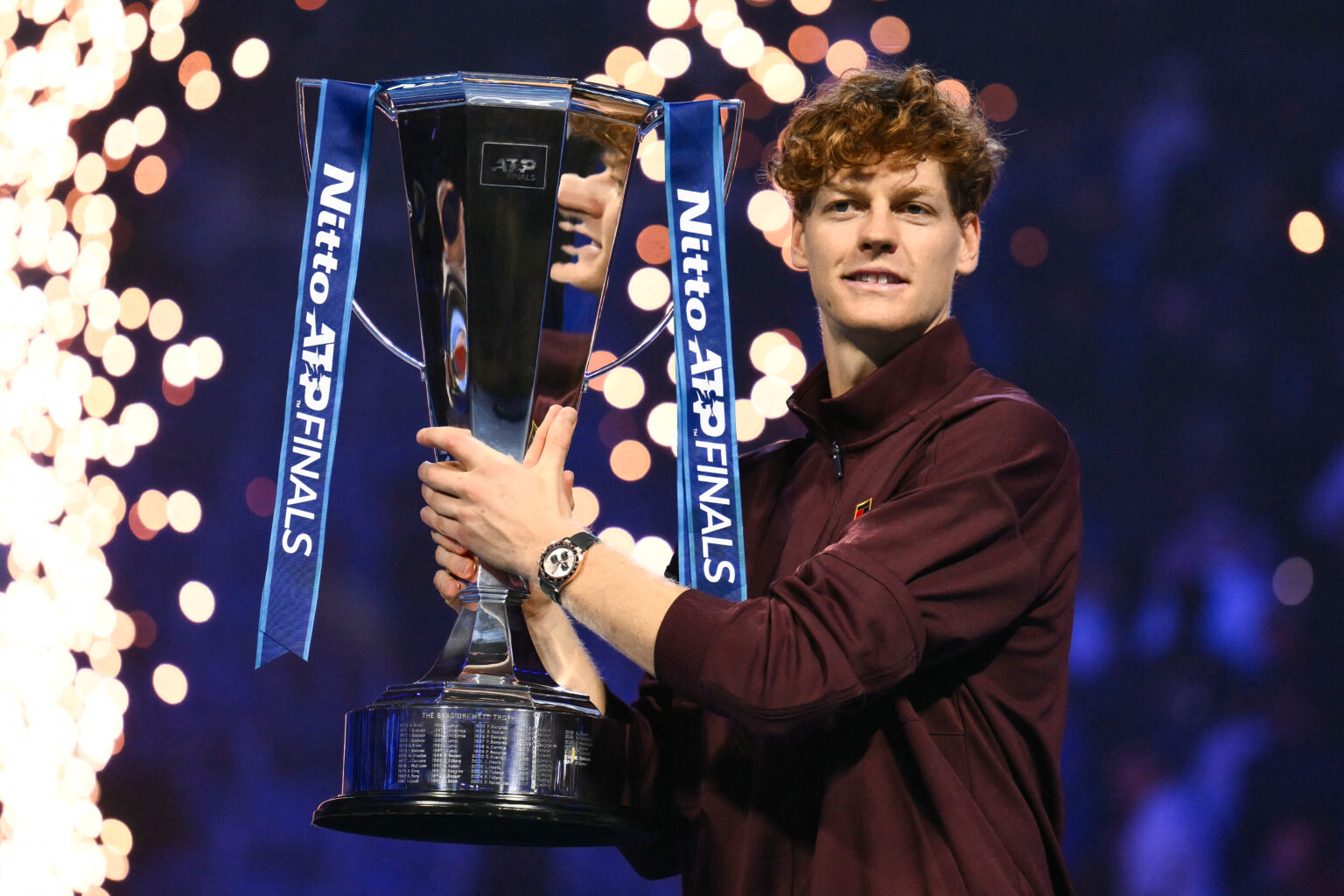 Sinner beats great rival Alcaraz to retain ATP Finals title