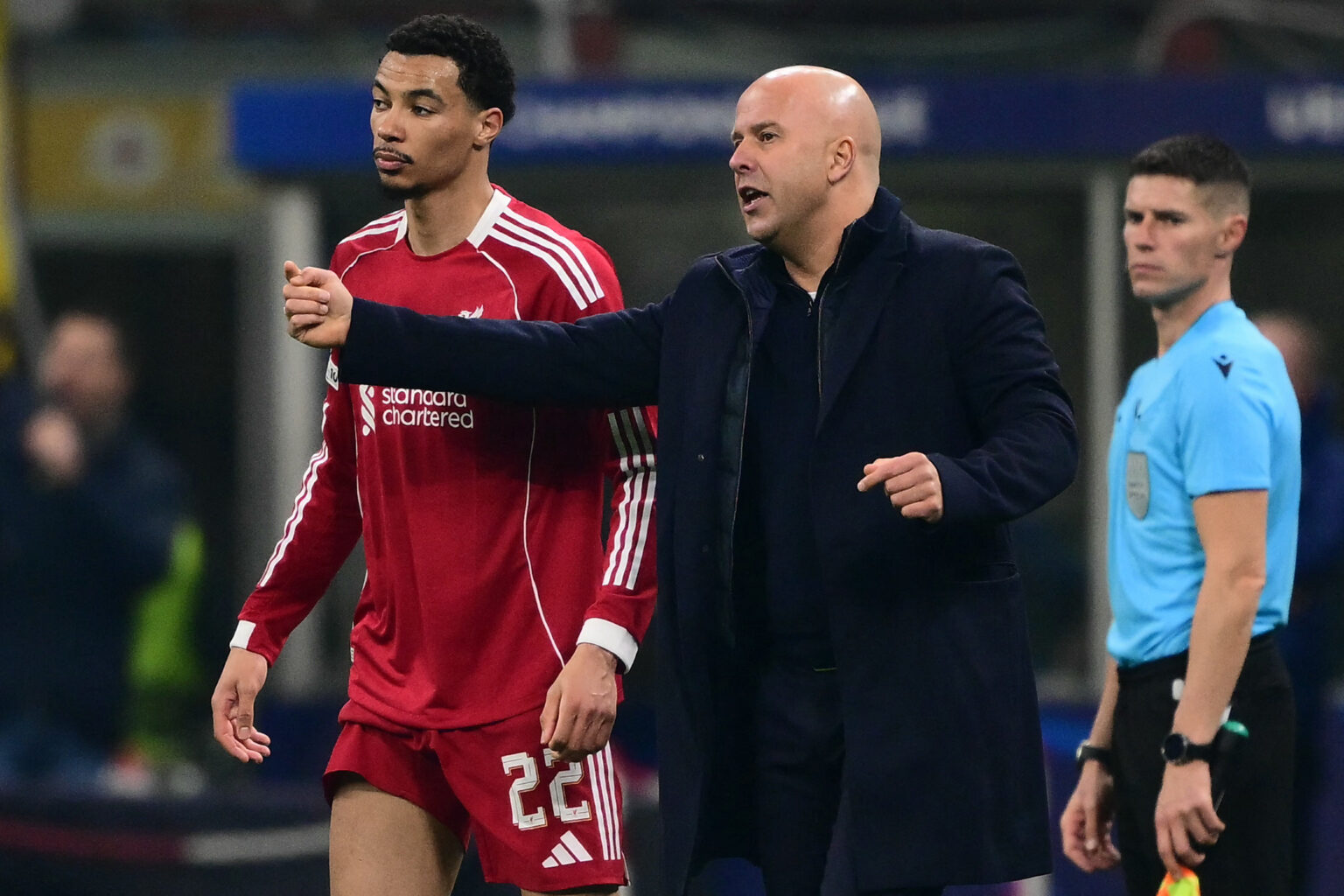 Liverpool’s Slot swerves further Salah talk after late Inter win