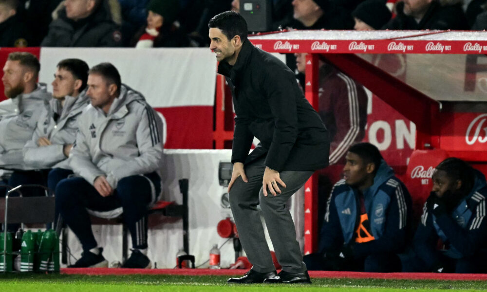 Arteta angry as Arsenal denied penalty in Forest stalemate