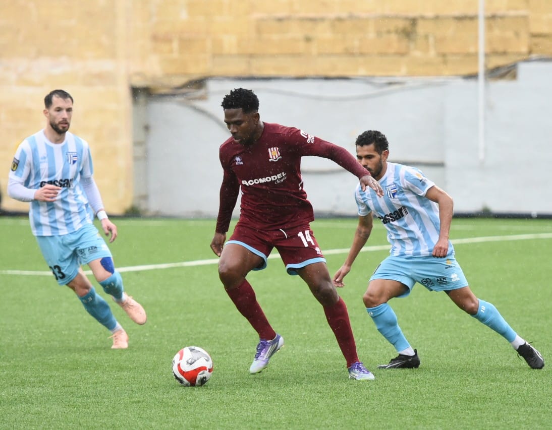 Virgens’ late strike stuns Tarxien Rainbows and keeps Gżira United perfect