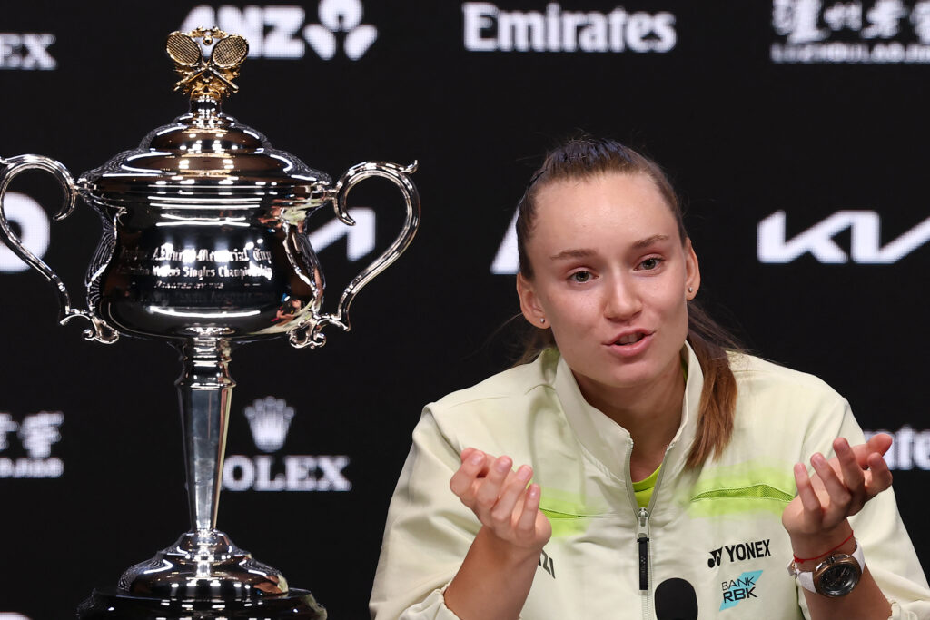 ‘Quiet assassin’ Rybakina targets world number one after Melbourne win
